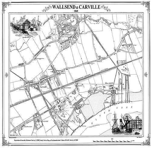 Wallsend 1860 Map: Heritage Cartography: 9781903004272: Amazon.com: Books
