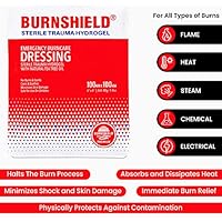 Amazon.com: Burnshield 4" X 4" Burn Dressing, Sterile - 6 Count ...