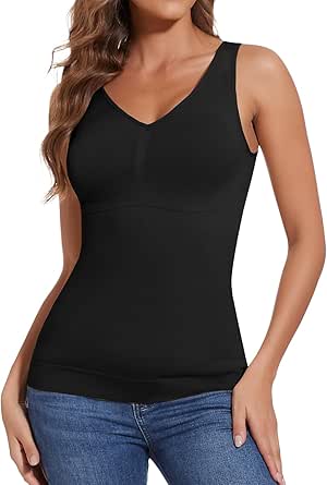 Joyshaper Women Tummy Control Tank Top Shapewear Compression Tank Top ...