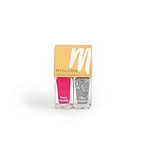 MyGlamm Two Of Your Kind Nail Enamel Duo Glitter Collection-Carnival ...
