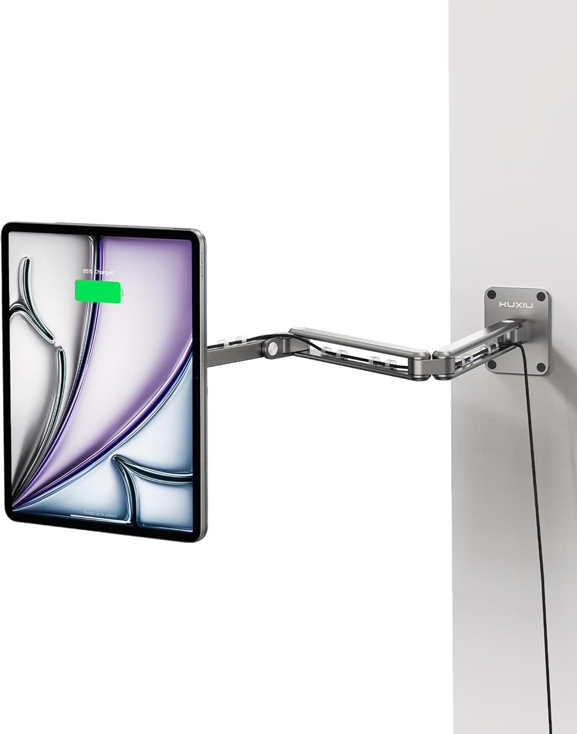 Amazon.com: KUXIU Magnetic Wireless Charging Wall Mount Holder for iPad Pro 12.9", iPad Air 13 ...