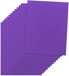 Amazon.com: Hygloss Purple Bright Colored Cardstock - 11x17-Inch, 50 ...