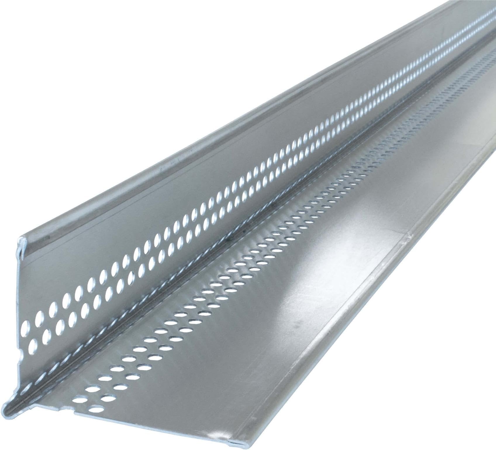 Fassadenprofile Kiesfangleiste Aluminium 2,5m, Kiesleiste mit ...