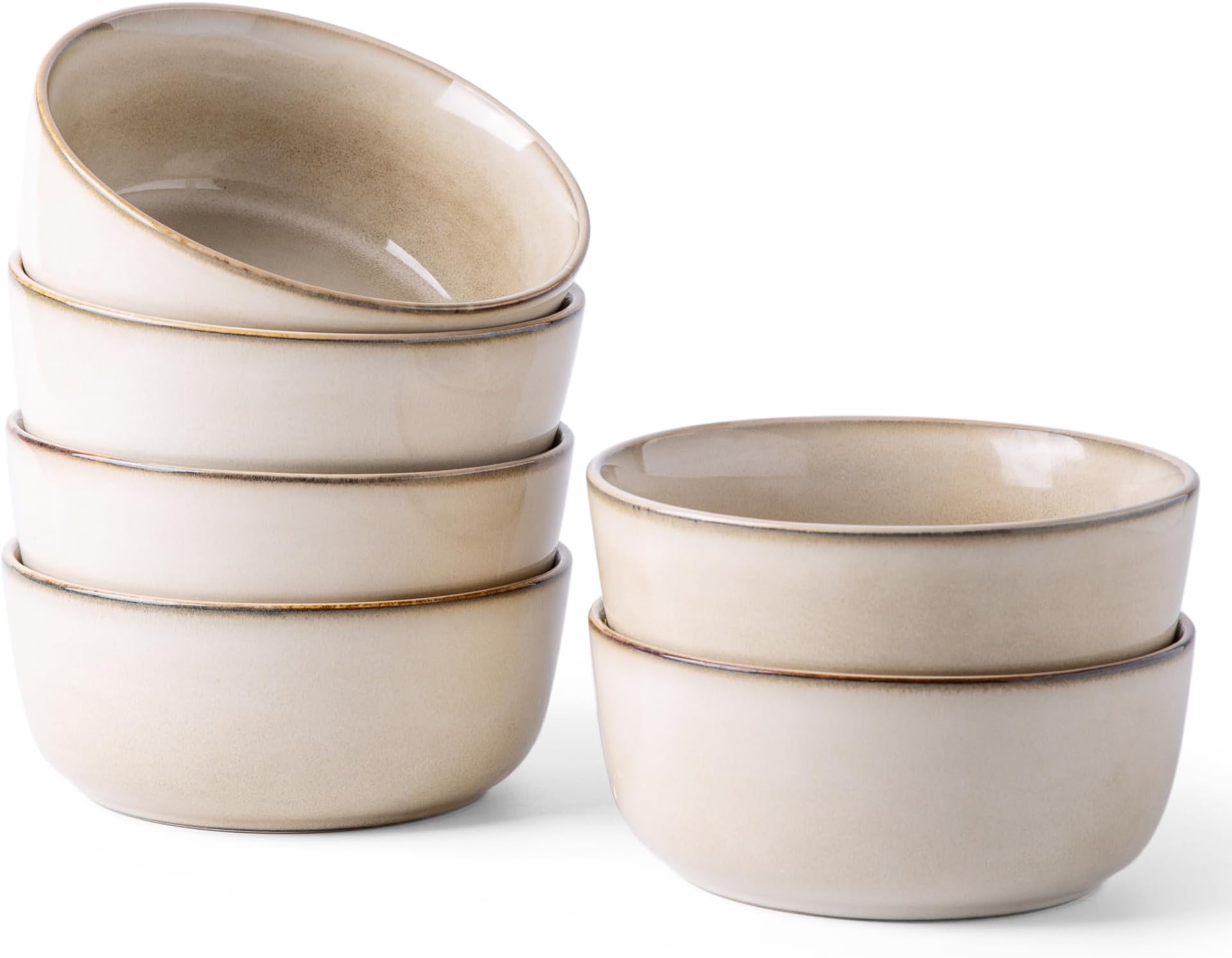 Amazon.com: BRVMG Porcelain dinner bowls, Cereal bowls, Modern kitchen ...
