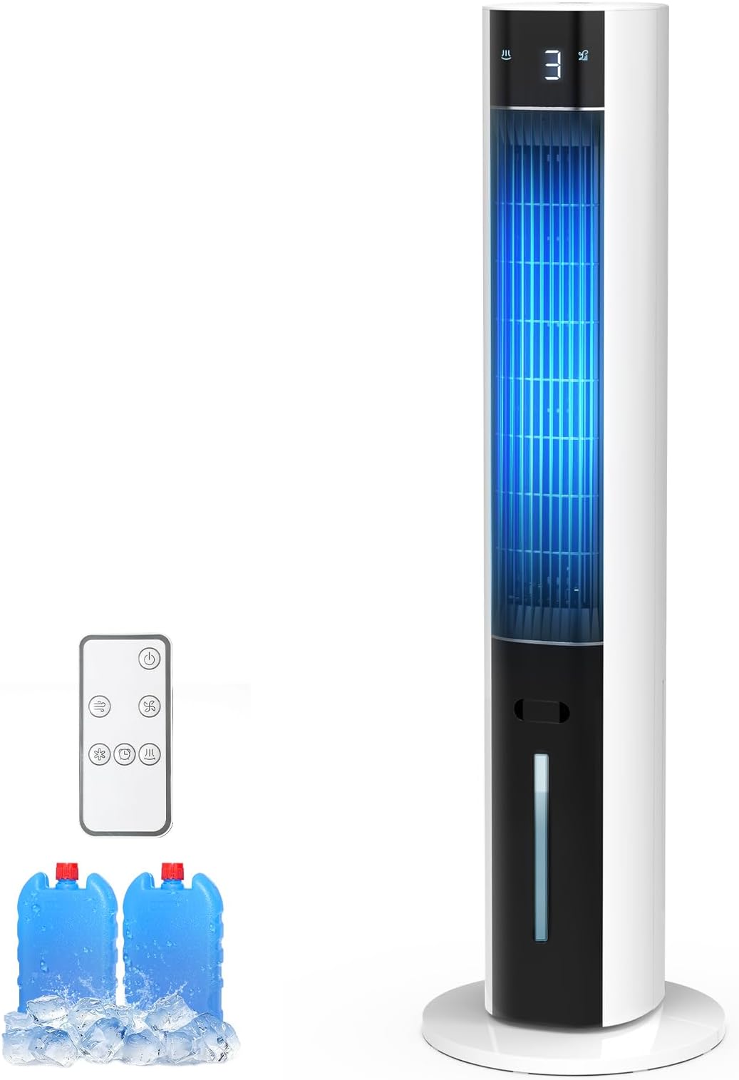 Amazon.com: Oylus Evaporative Air Cooler - 38inch Swamp Cooler, Cooling ...