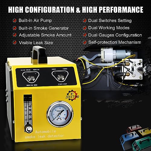 Snapklik.com : JIFETOR Automotive Fuel System Leak Detector Machine ...