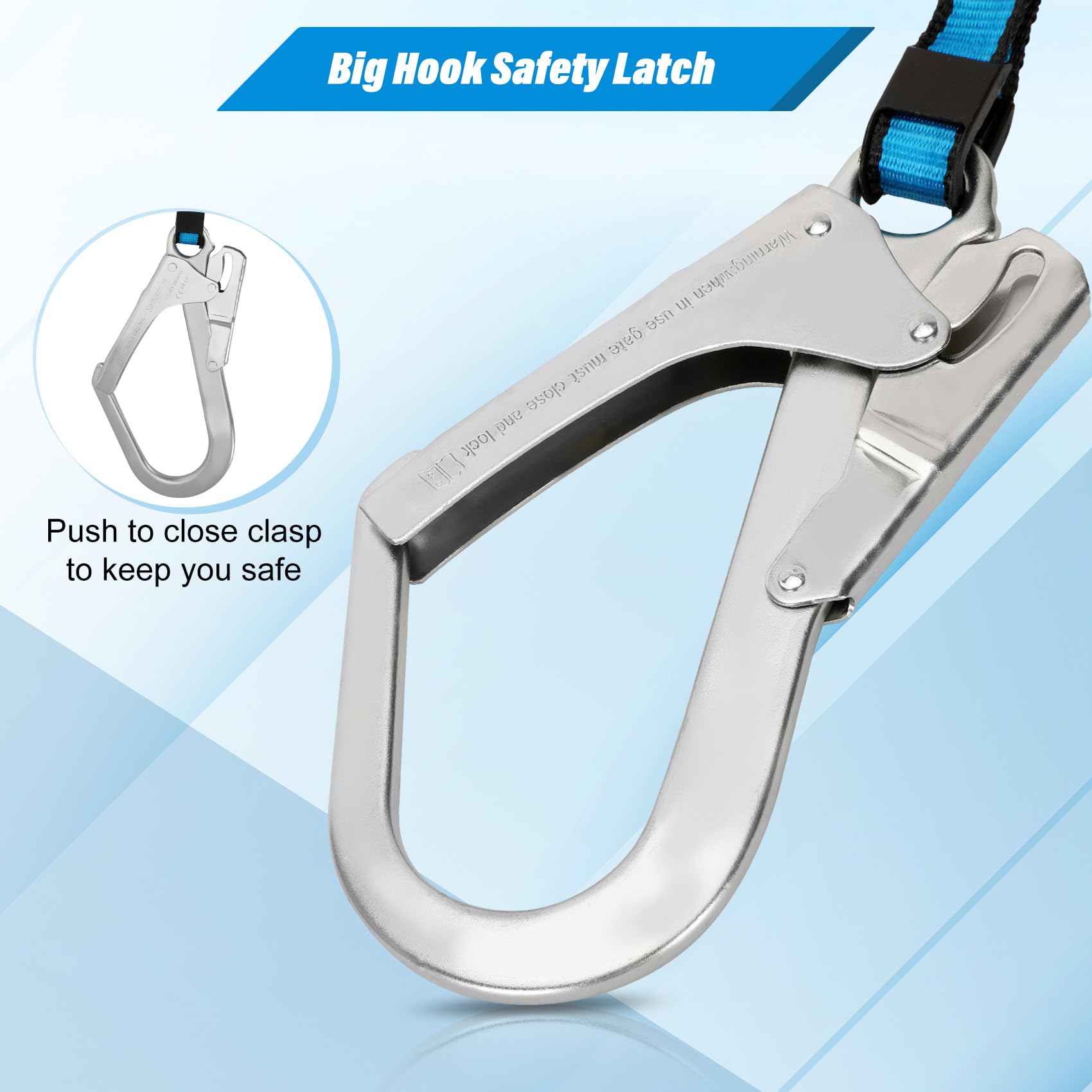 Snapklik.com : 11FT Self Retracting Lifeline, Retractable Safety ...