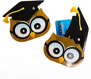 Amazon.com : Graduation Owl Gift Card Holders : Childrens Party Favor ...