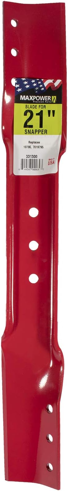 Amazon.com : Snapper Blade 21" Ninja #7026407BZ : Lawn Mower Blades ...