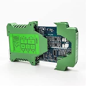 Amazon.co.jp: 信号絶縁トランスミッタ Pt100 熱抵抗プログラマブルトランスミッター Rtd 温度アナログ信号アイソレーター Pt100-200-850C(1 in 1 out ...