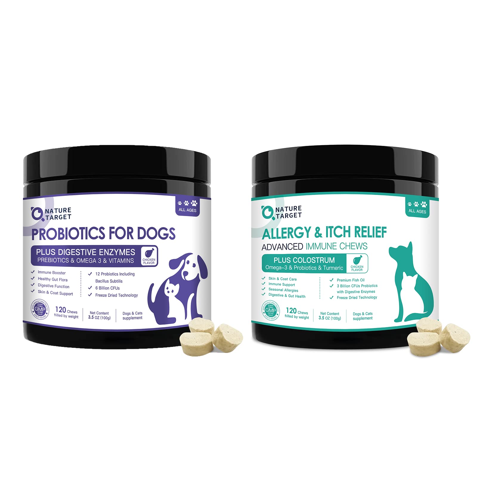 Amazon.com : Probiotics for Dogs, with Prebiotics and Digestive Enzymes ...
