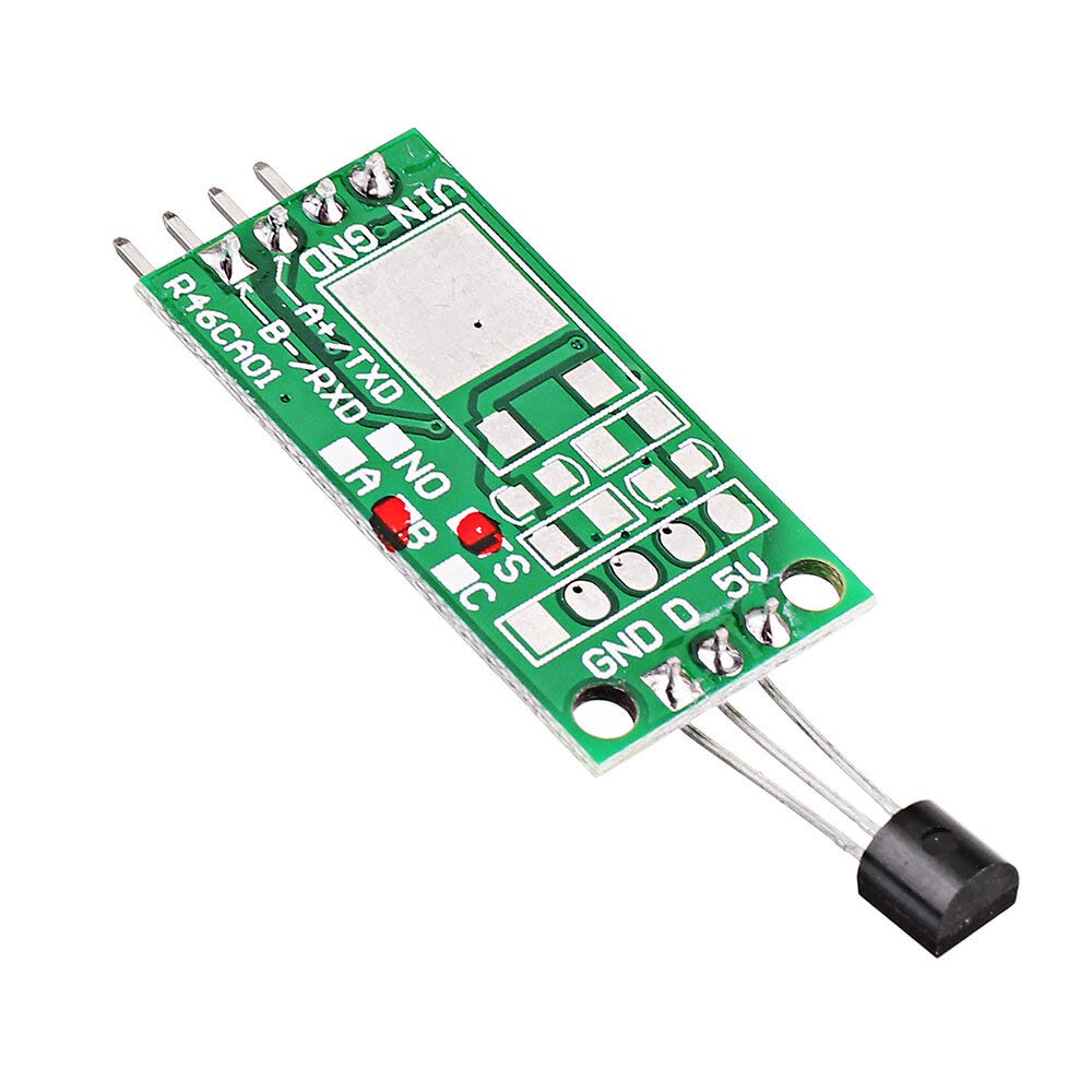 Buy DDRZD Sensor &Detector Module 10pcs DS18B20 12V RS485 Com UART Temperature Acquisition ...