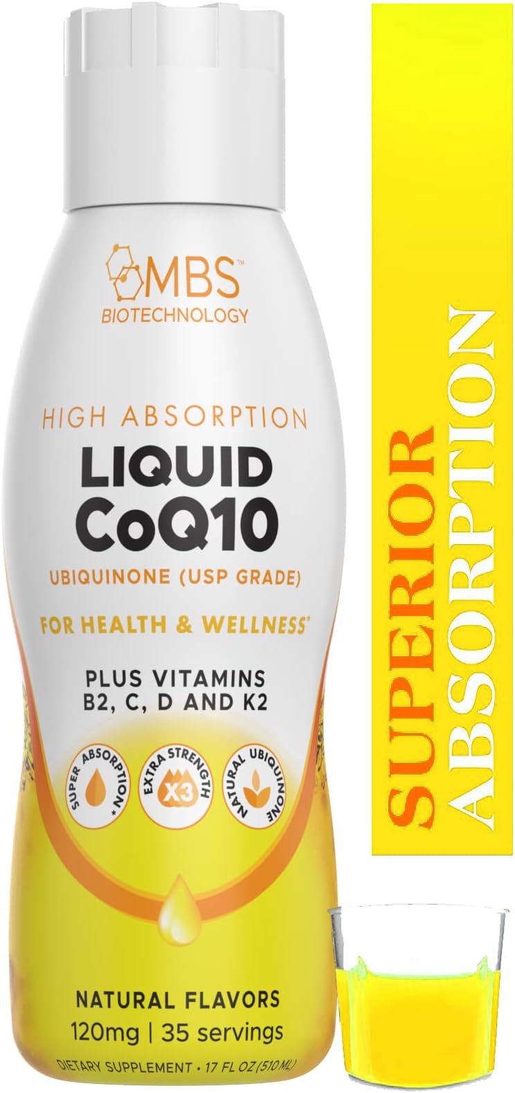Amazon.com: Qunol Liquid CoQ10 100mg, Superior Absorption Natural ...