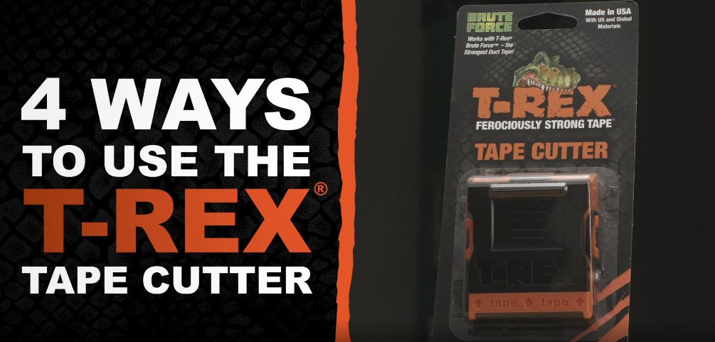 Watch 4 Ways To Use the T-Rex Tape Cutter on Amazon Live