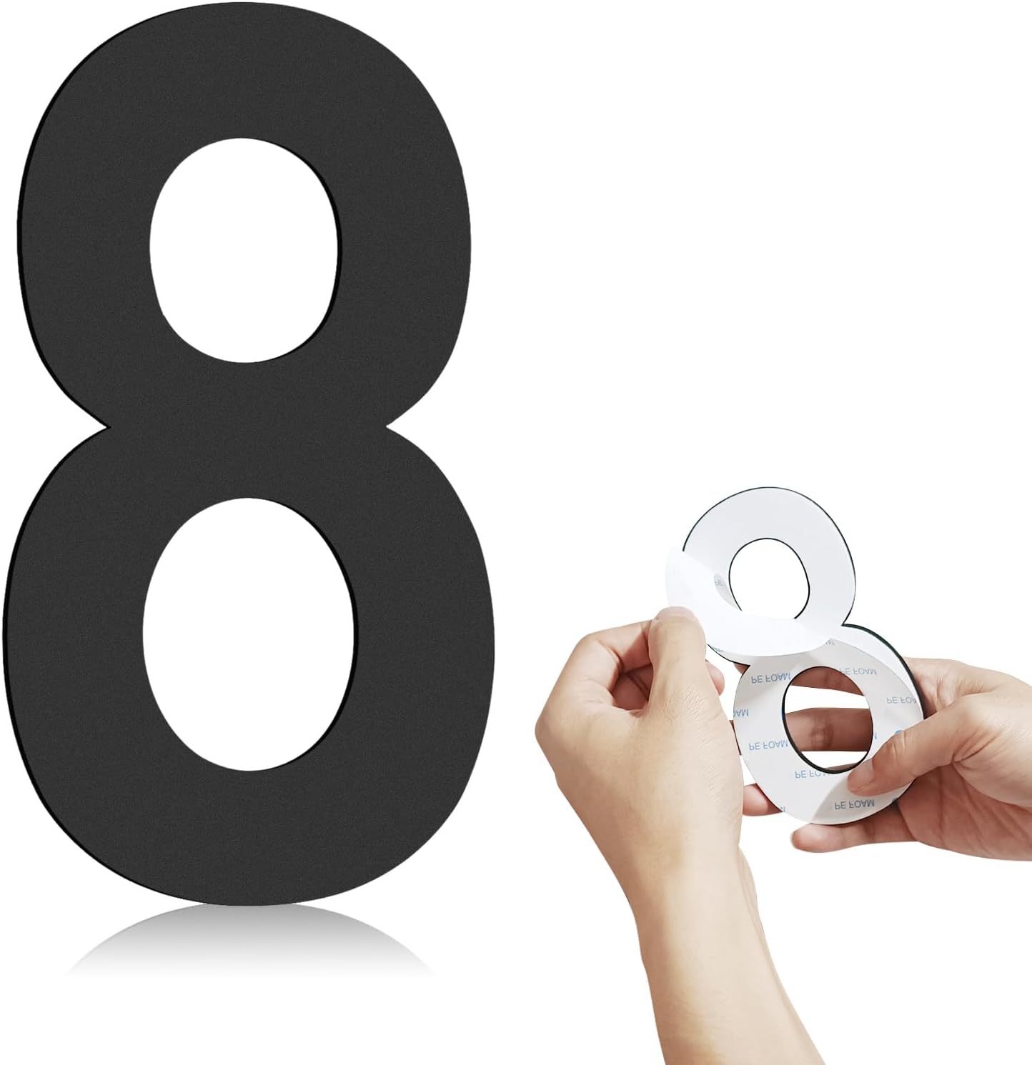 Amazon.com: 6" Self-adhesive House Numbers, House Numbers for Outside ...