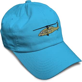 Soft Baseball Cap Blackhawk Military Helicopter Embroidery Airplane ...