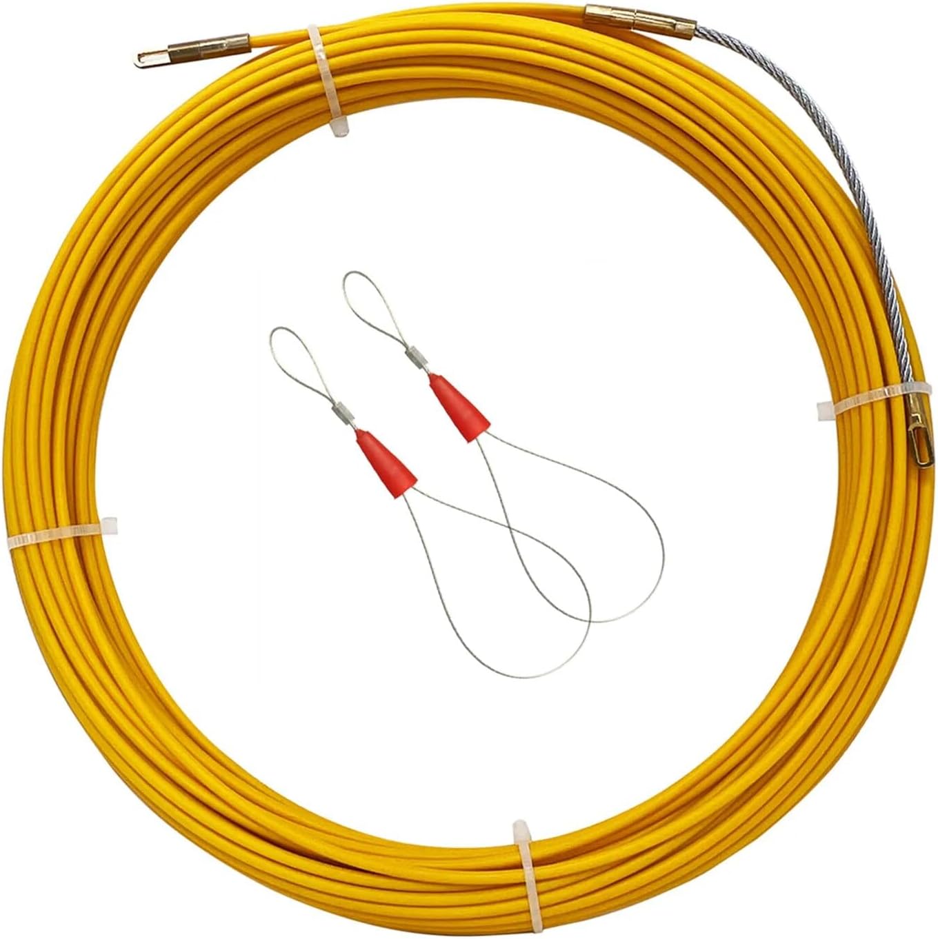 Amazon.com: 3mm 15m 30m Fiberglass Duct Tape Rod Cable Puller Wiring ...