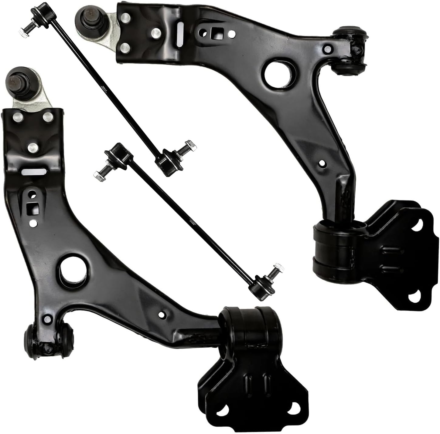 Amazon.com: 8 Pcs Suspension Kit Lower Control Arms With Ball Tie Rods ...