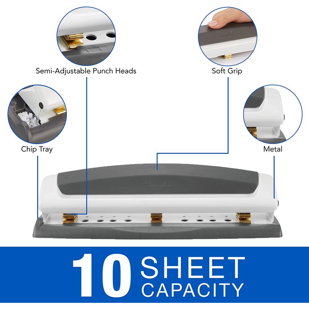 Snapklik.com : Swingline Desktop Hole Punch, Hole Puncher, Precision ...
