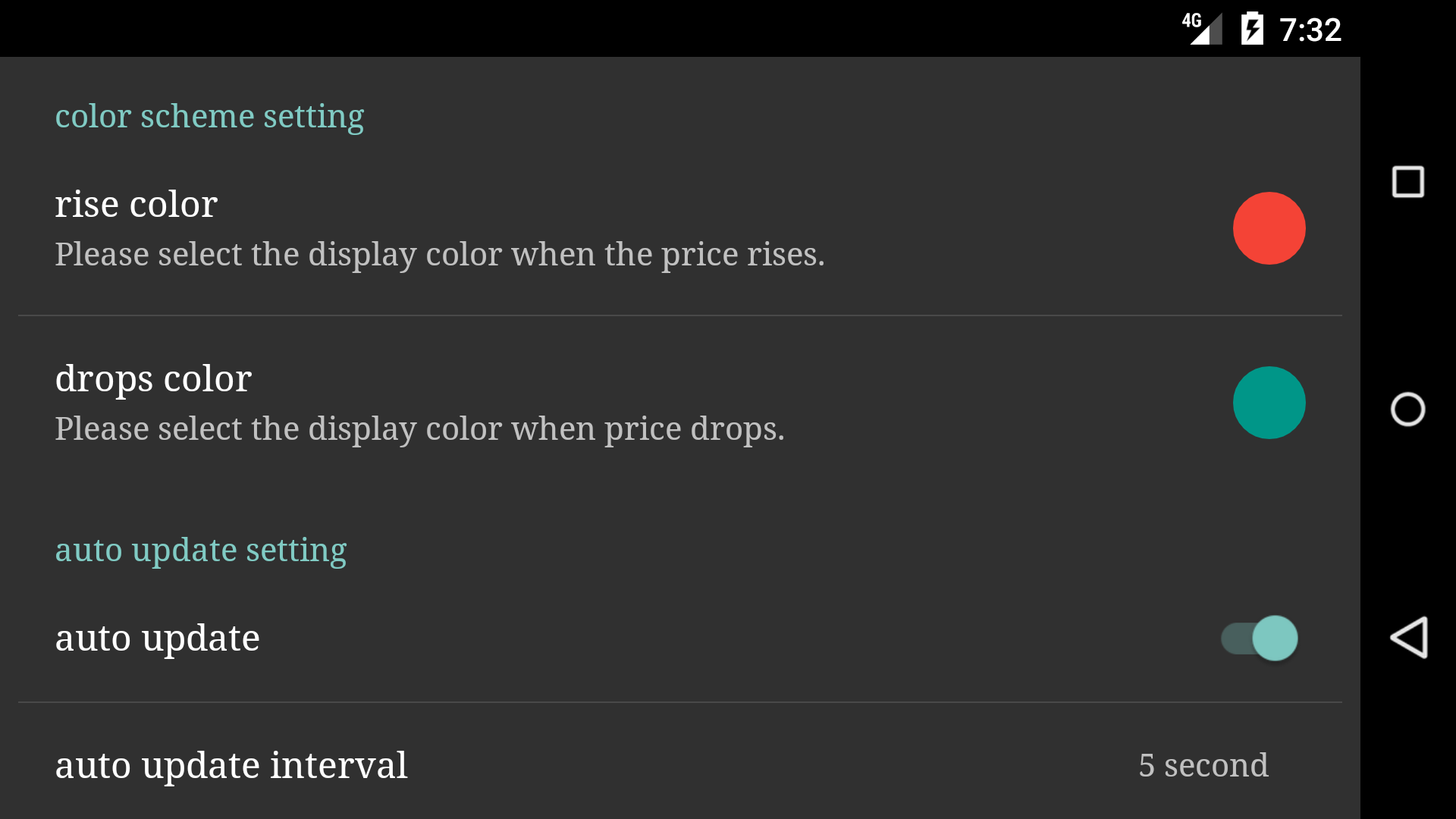 Stock Watcher - Simple and easy operation! - - App on Amazon Appstore