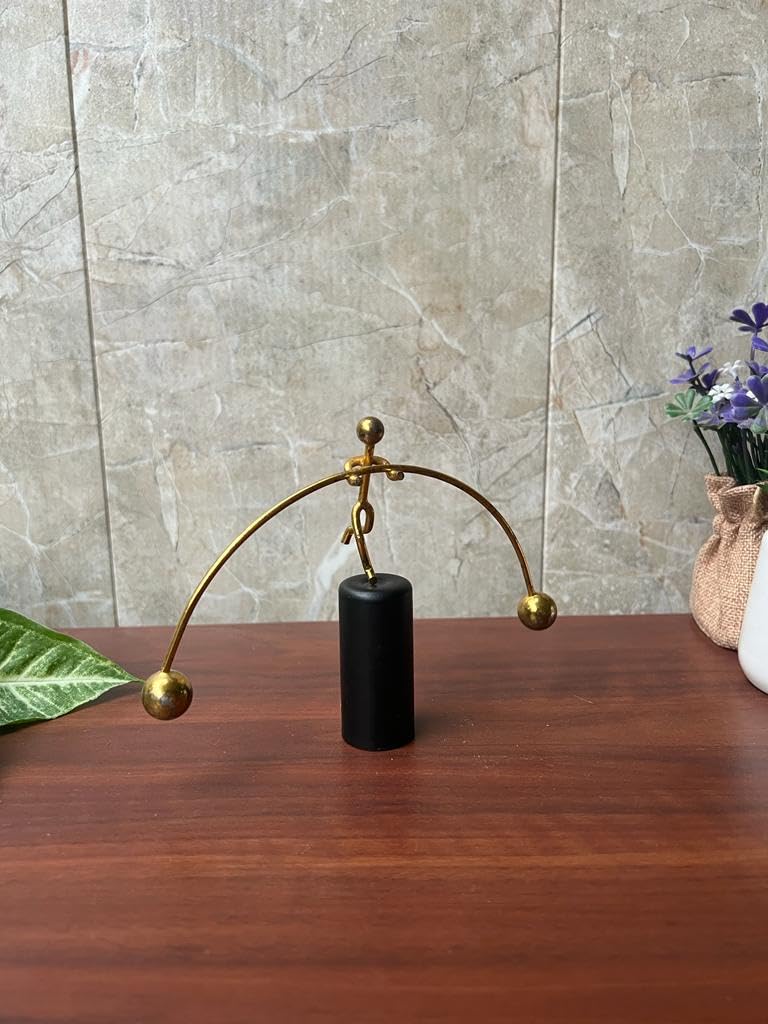 Buy MG Decor Kart Brass Balancing Man I Swing and Balance Automatically ...