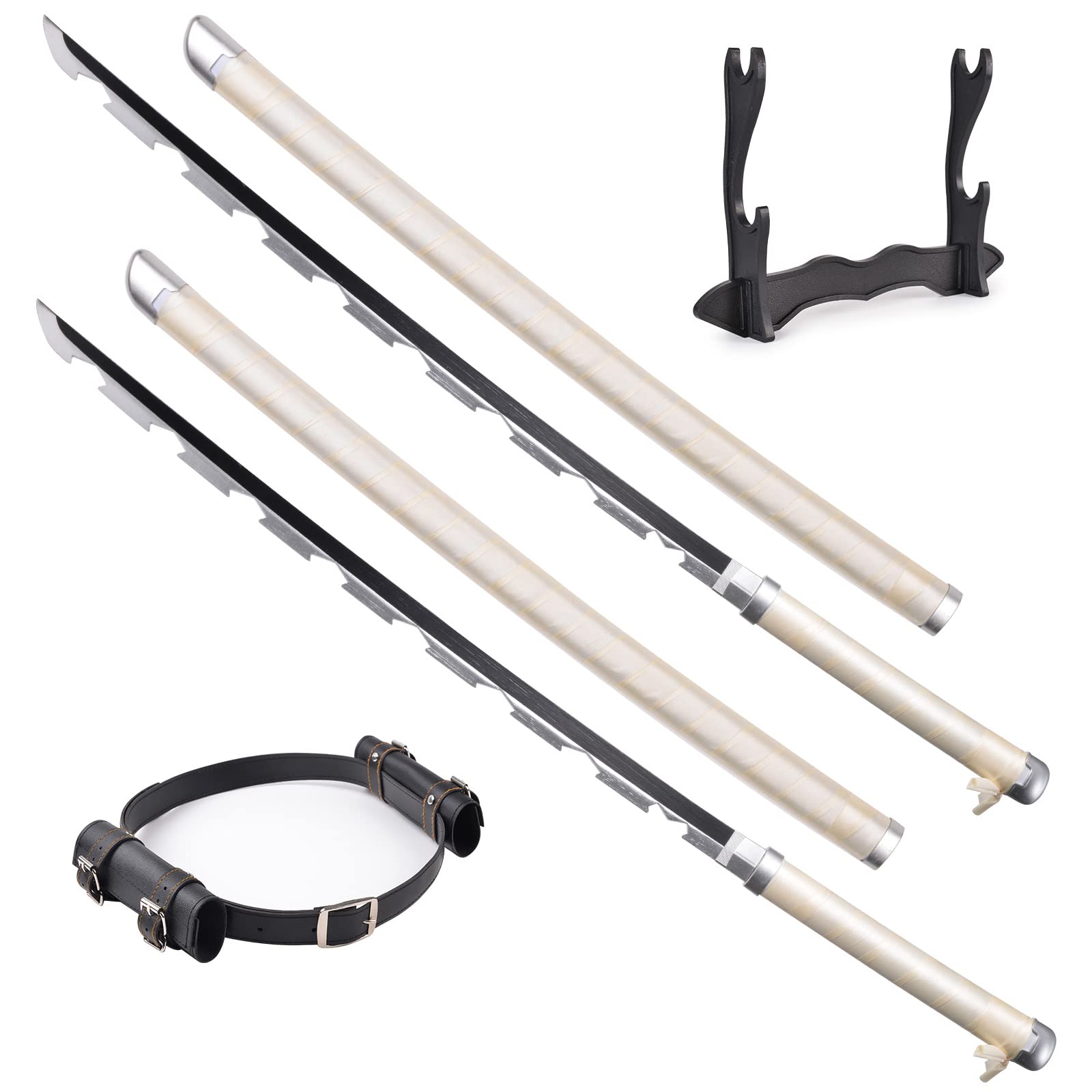 Demon Slayer Sword Anime Sword 41inch - with Belt - Zenitsu Sword ...