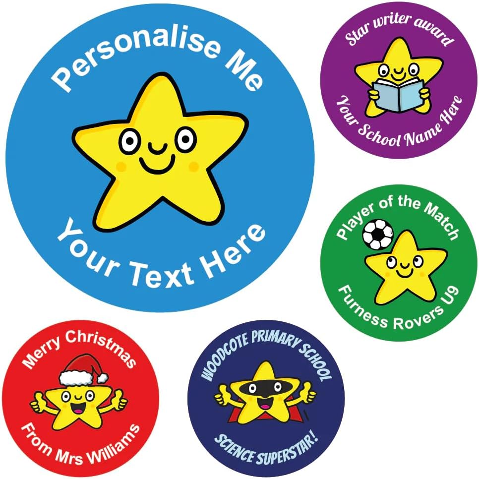 175 Star Of The Week Pupils Childrens School Praise Teachers Reward ...