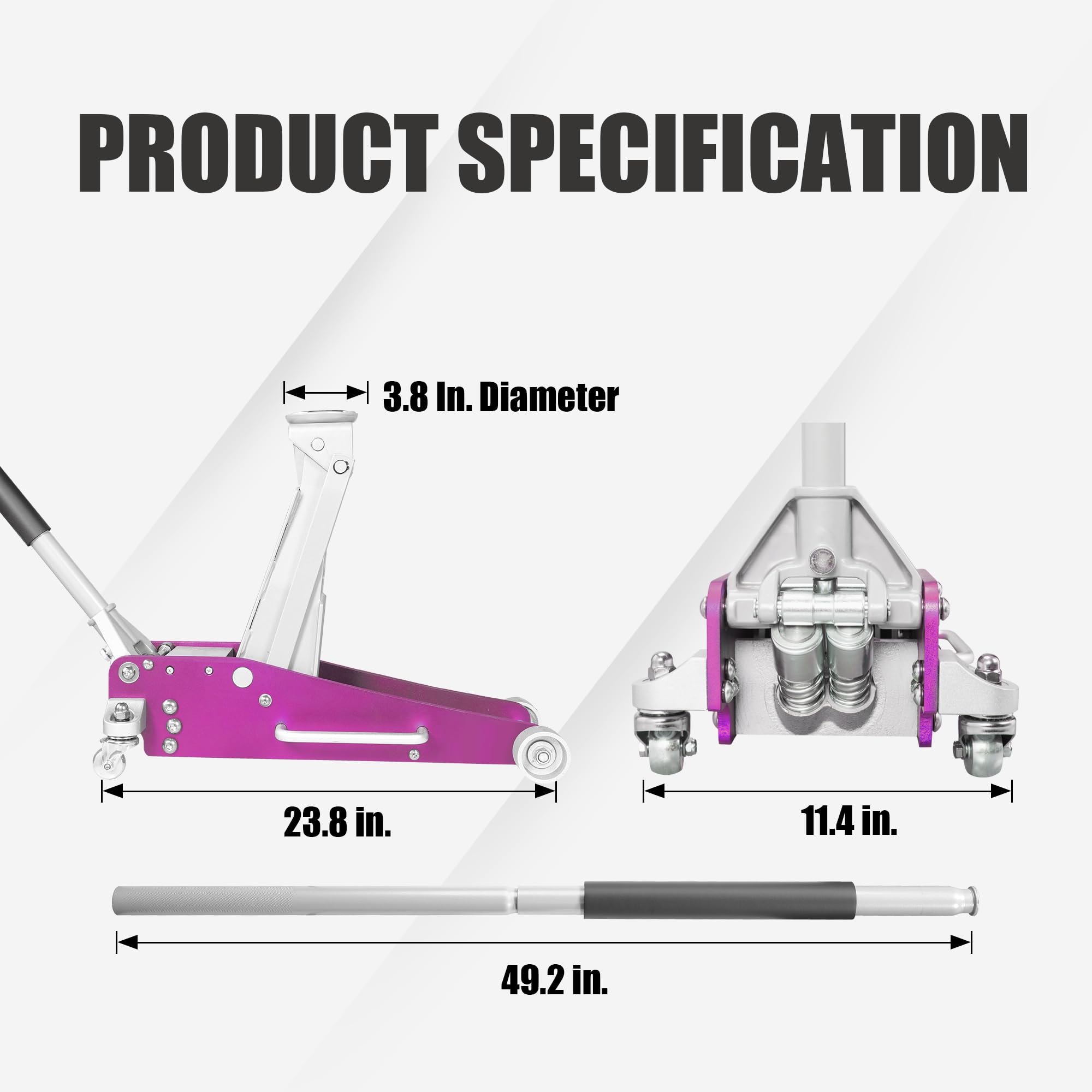 Snapklik.com : Torin AT84025BP Hydraulic Low Profile Aluminum And Steel ...