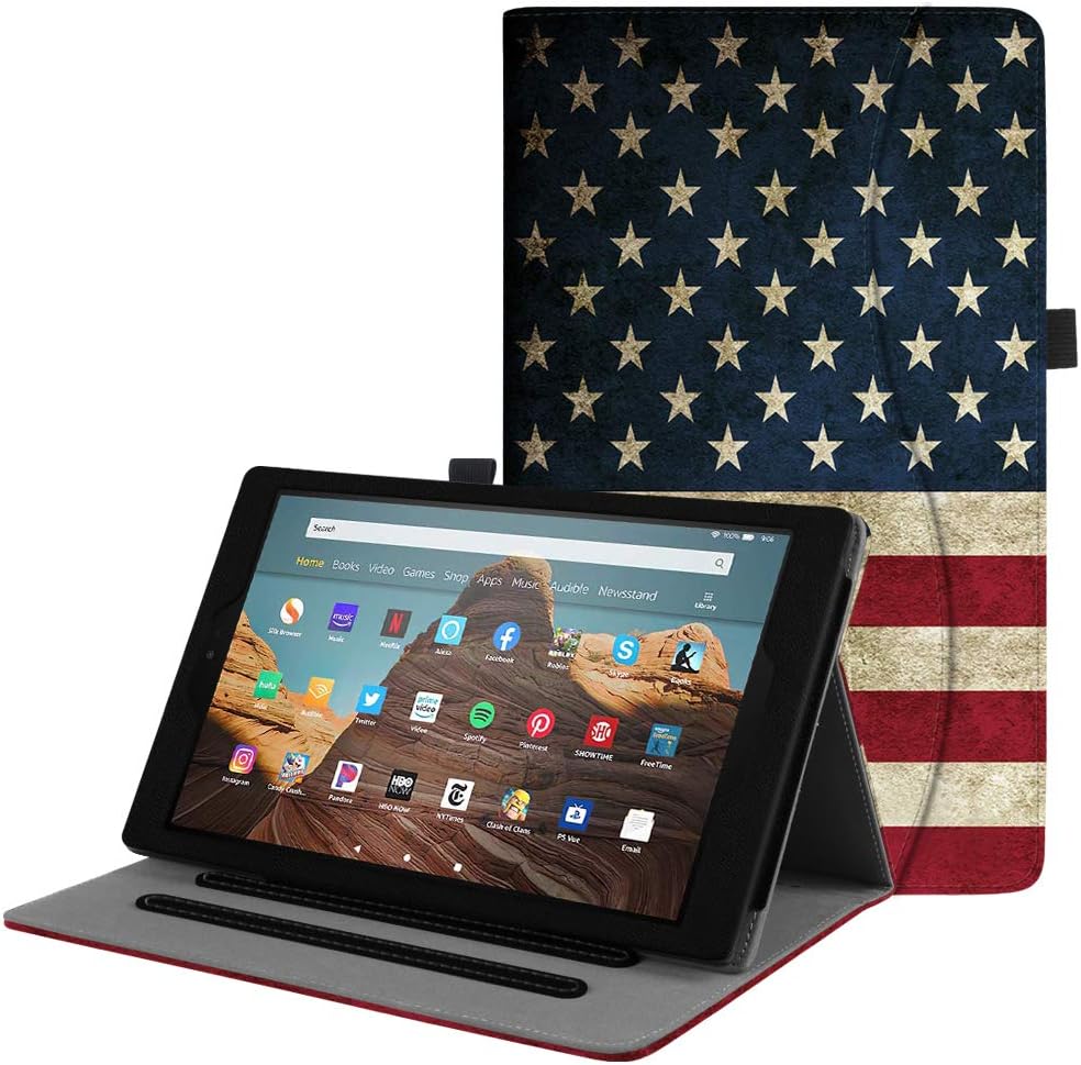 Amazon.com: Fintie Case for Amazon Fire HD 10 Tablet (Compatible with ...