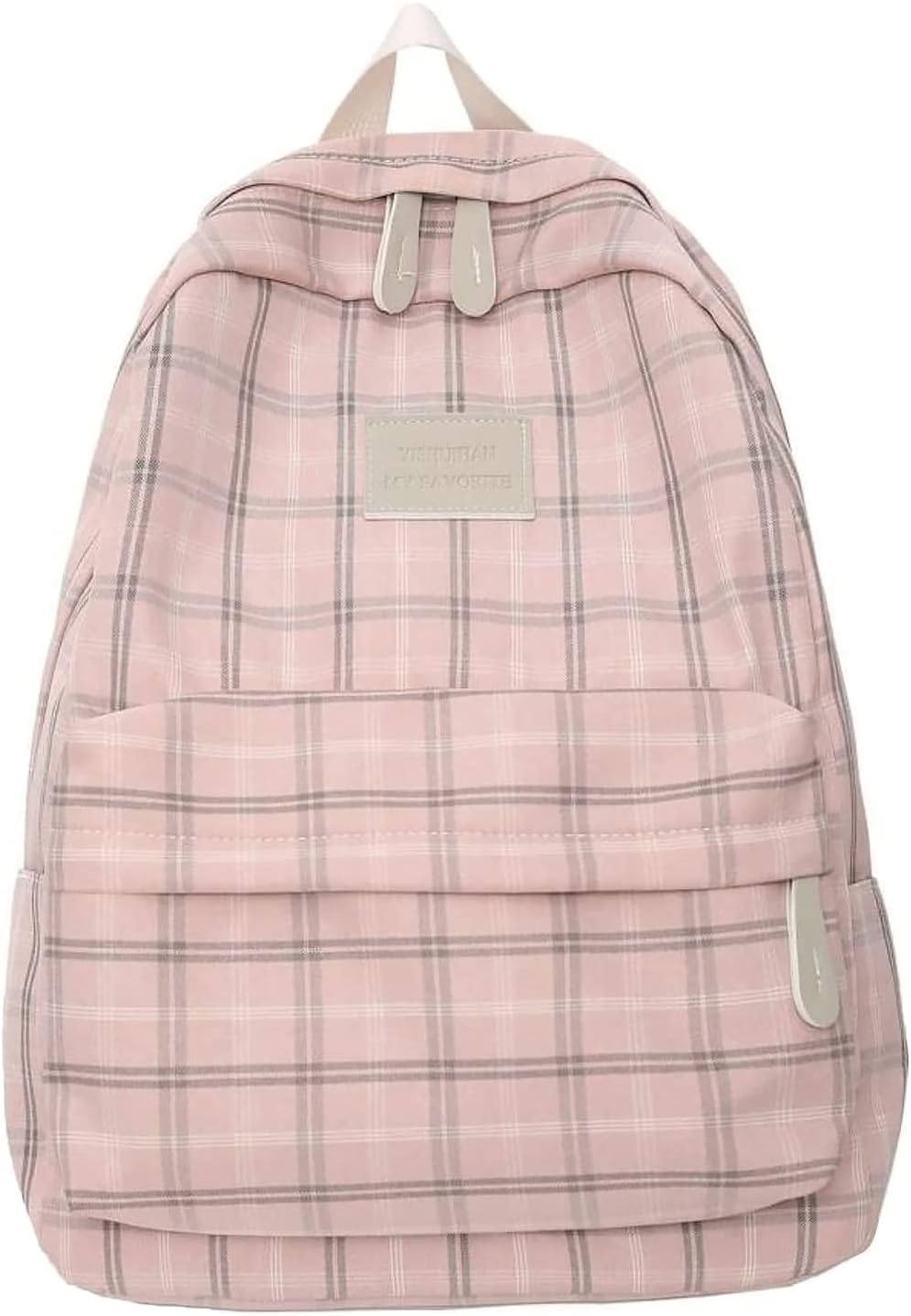Amazon.com: MININAI Light Academia Backpack Aesthetic Plaid Preppy ...