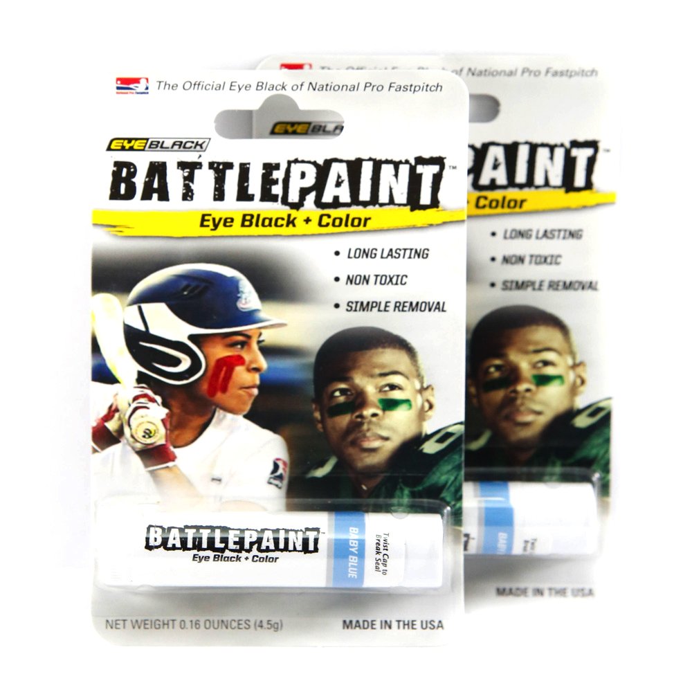 Buy BattlePaint (2 Tubes) Eye Black Grease in Color, Rich Vibrant ...