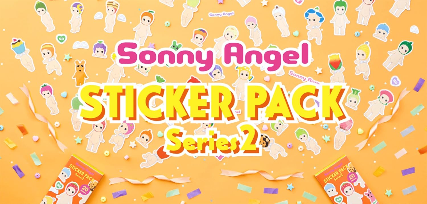 Sonny Angel Sticker Pack Series 2 Box Of 20 Stickers | Desertcart INDIA