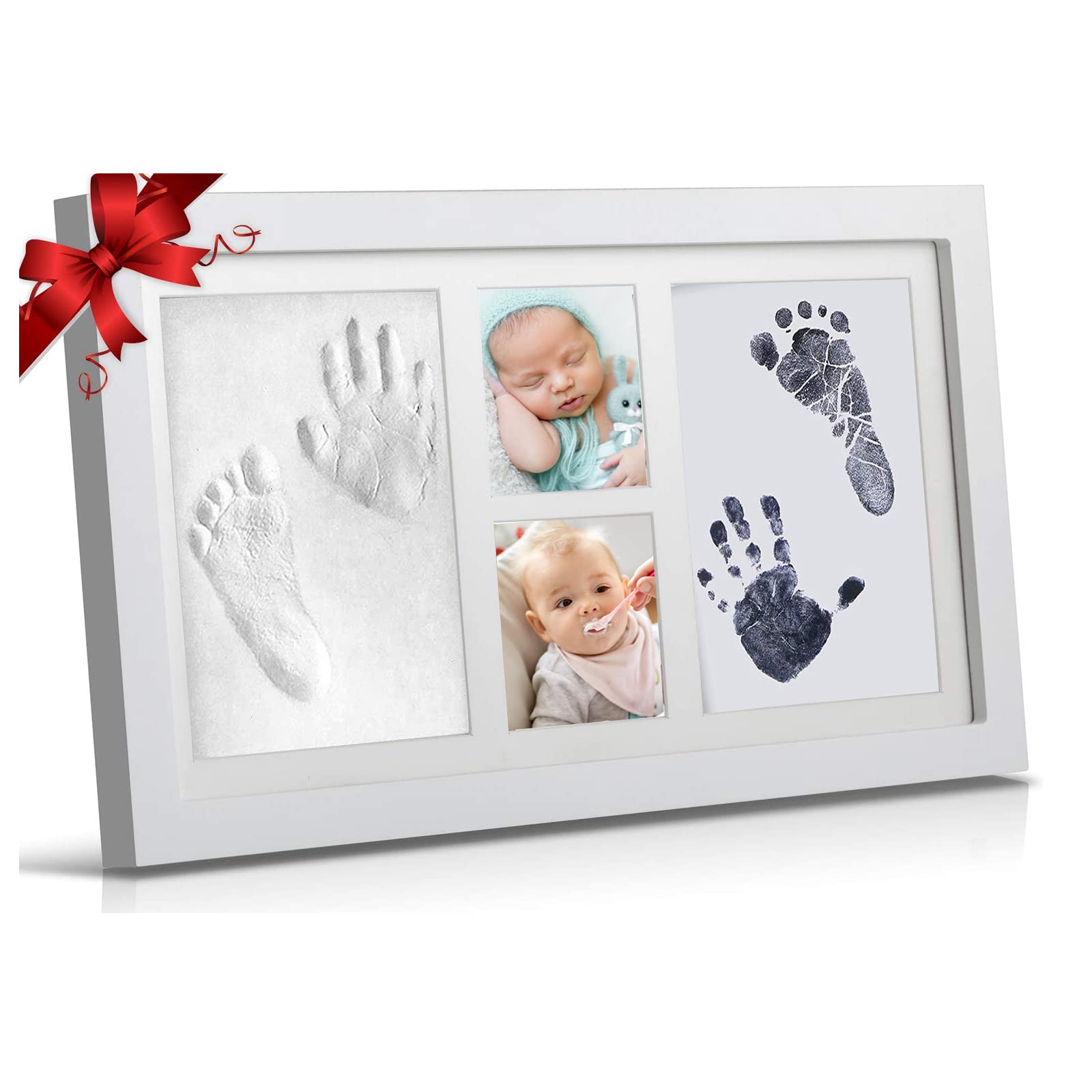 Babyprints Newborn Baby Handprint and Footprint Photo Frame Kit,Perfect ...