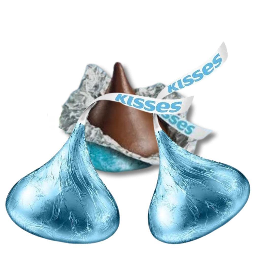 Blue Hershey Kisses