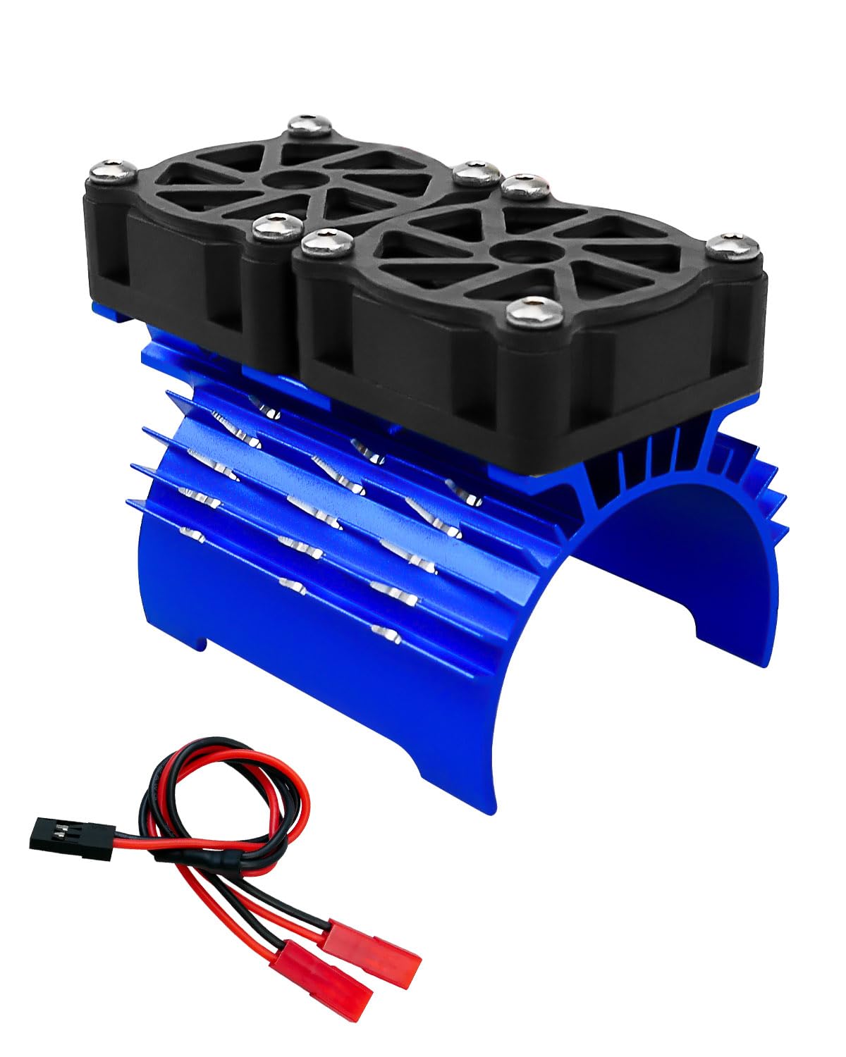 Amazon.com: RC Car Motor Cooling Fans Twin 30mm 28000rpm, Motor Fan ...