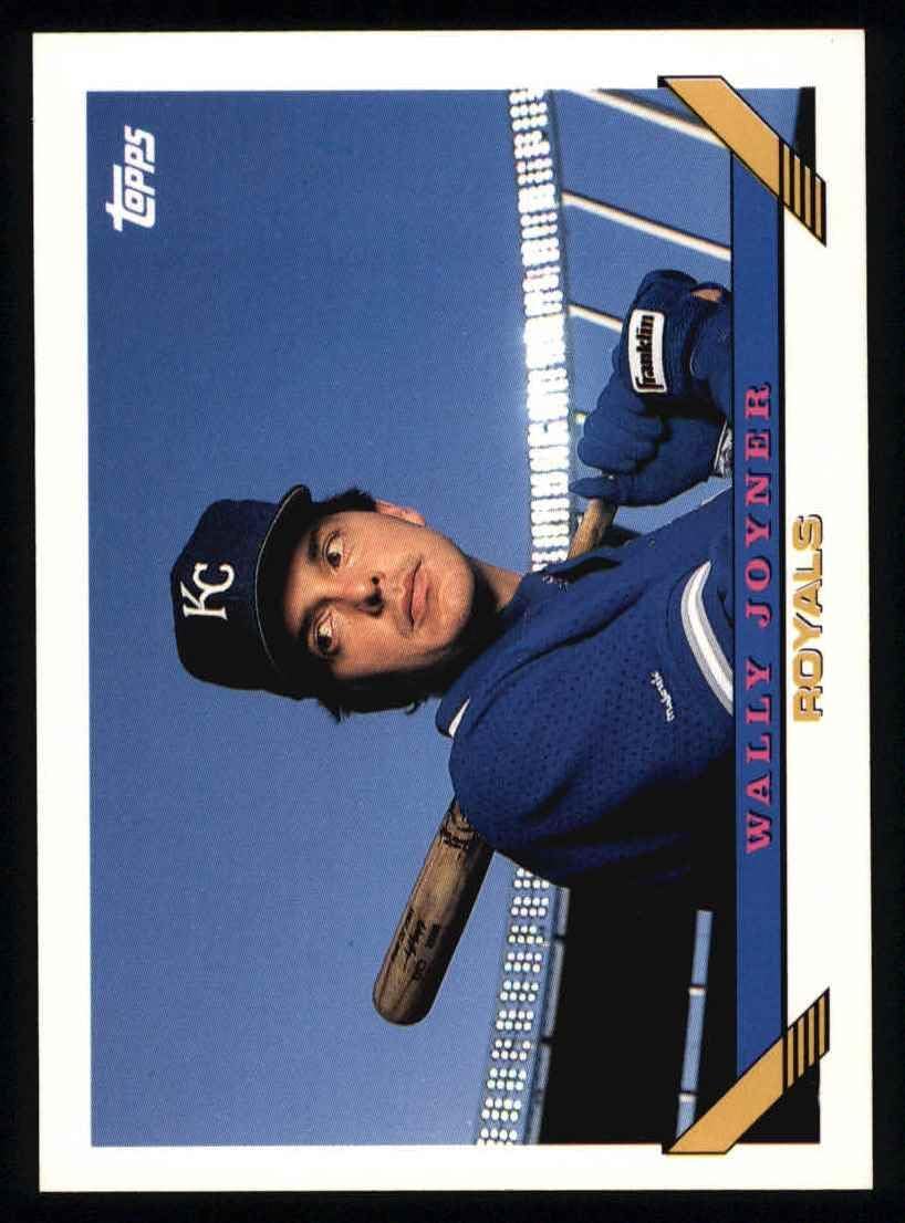 Amazon.com: 1993 Topps #375 Wally Joyner Kansas City Royals (Baseball ...