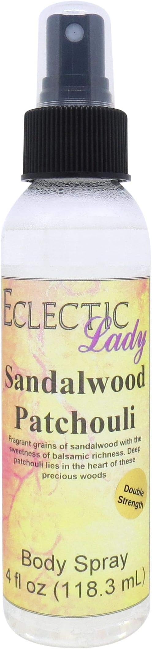 Amazon.com: Sandalwood Patchouli Body Spray, Body Mist for Women with ...