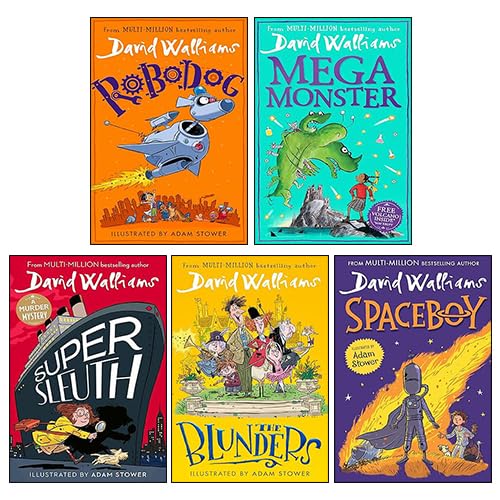 David Walliams 5 Books Collection Set (Super Sleuth, Robodog ...
