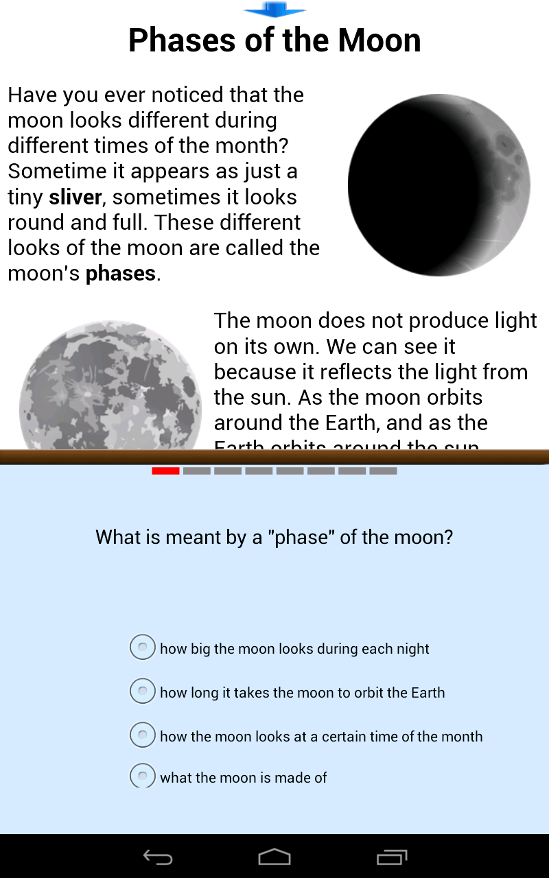 3rd Grade Science Reading Comprehension FREE - App on Amazon Appstore