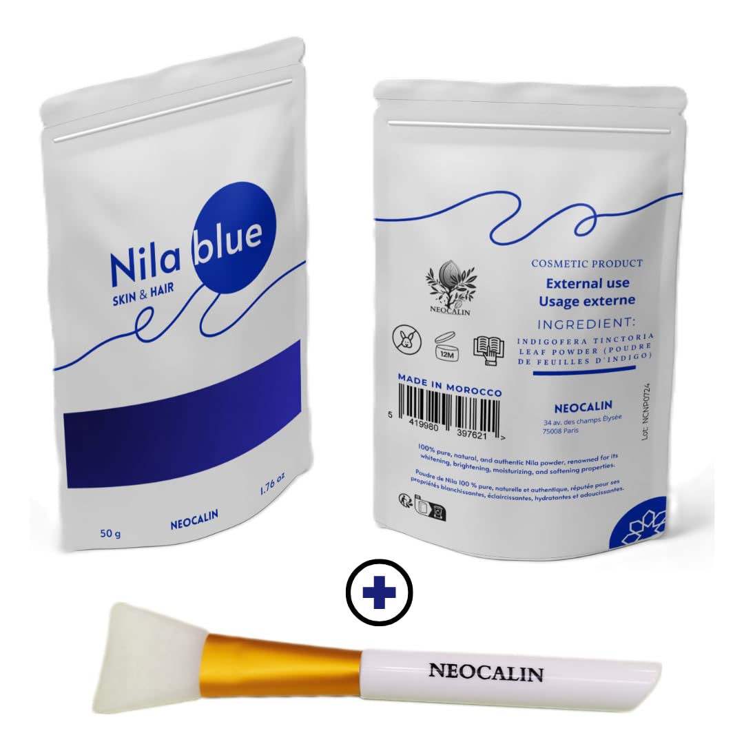 Nila Blue Powder 100 Pure Moroccan Indigo Natural Radiance Glow ...