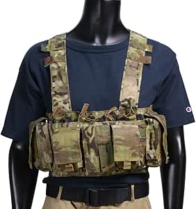 Amazon.com : VTAC Chest Rig Holds 4 M4 Mugs and 2 Pistol Mugs VTAC-CR ...