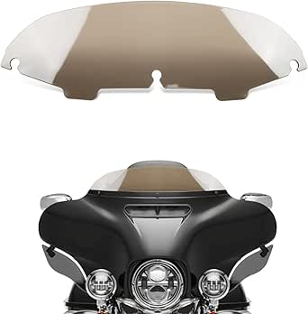 Amazon.com: 4.5" Wave Windshield Windscreen Wind for Touring Street ...