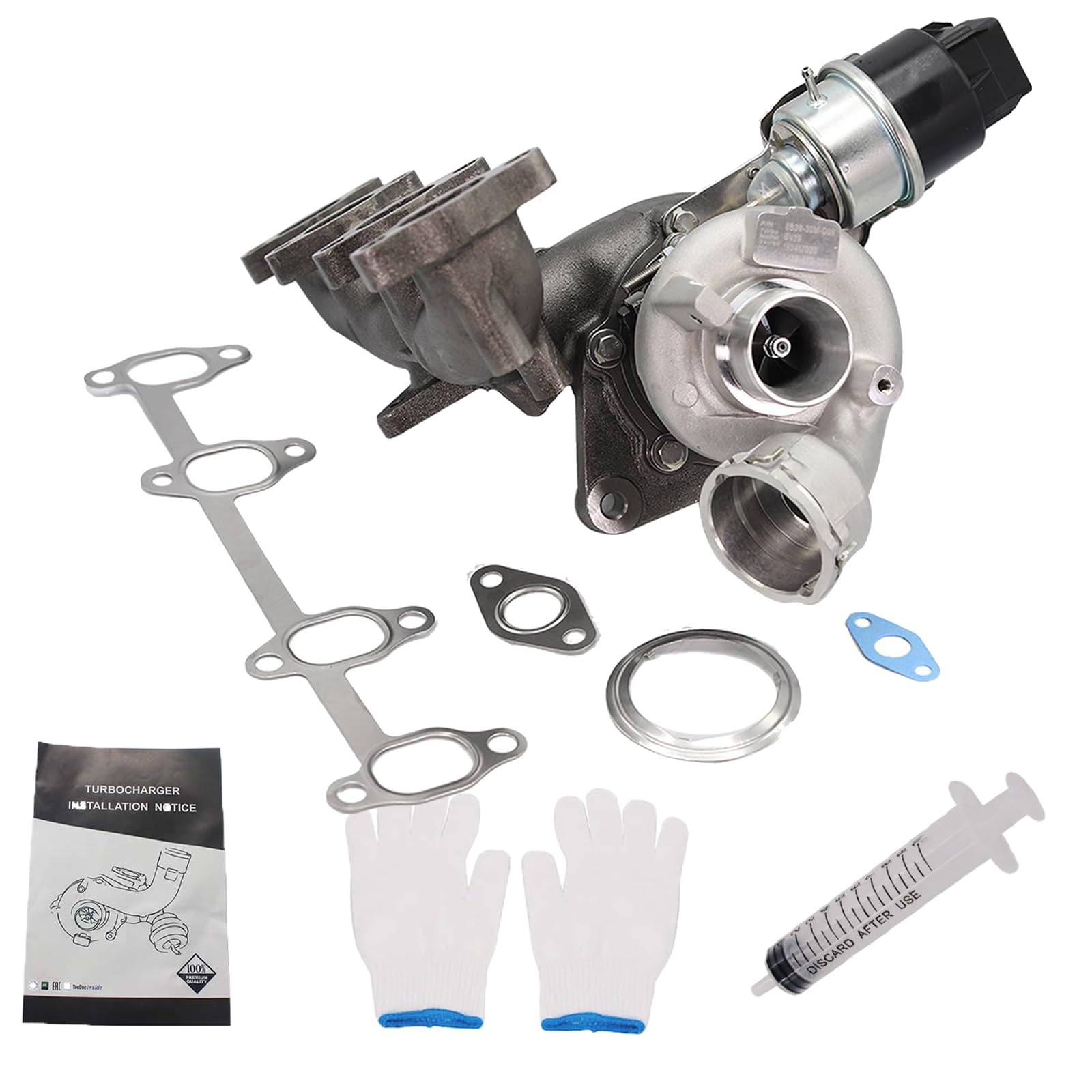 Amazon.com: TOPAZ BV39 Turbo Turbocharger w/Actuator Compatible with ...