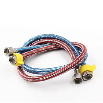 Amazon.com: DN15 Plumbing Hoses Water Pipe Connection Toilet Woven Hose ...