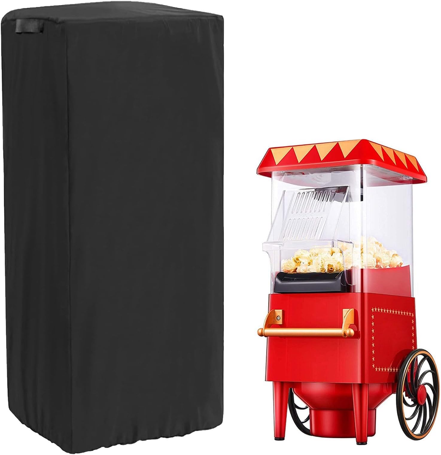 Amazon.com : Popcorn Cart Cover,Colewin Waterproof Popcorn Machine ...