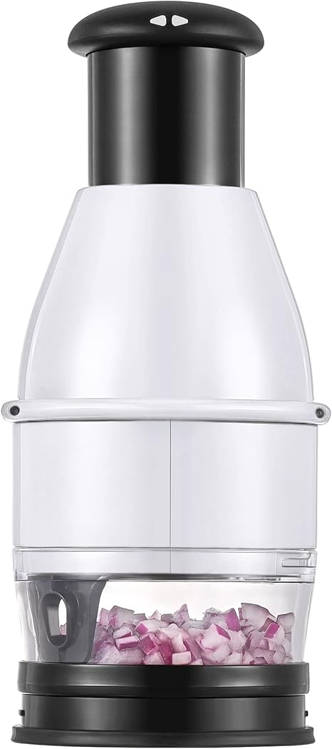 Amazon.com: Geedel Food Chopper Vegetable Cutter, Easy to Clean Manual ...