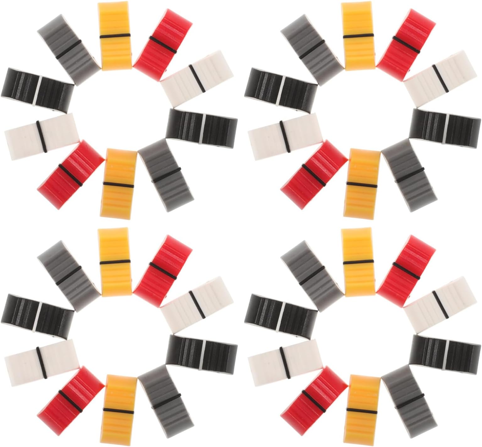 Amazon.com: JOINPAYA 50Pcs Assorted Color Mixer Fader Knobs for Dj ...