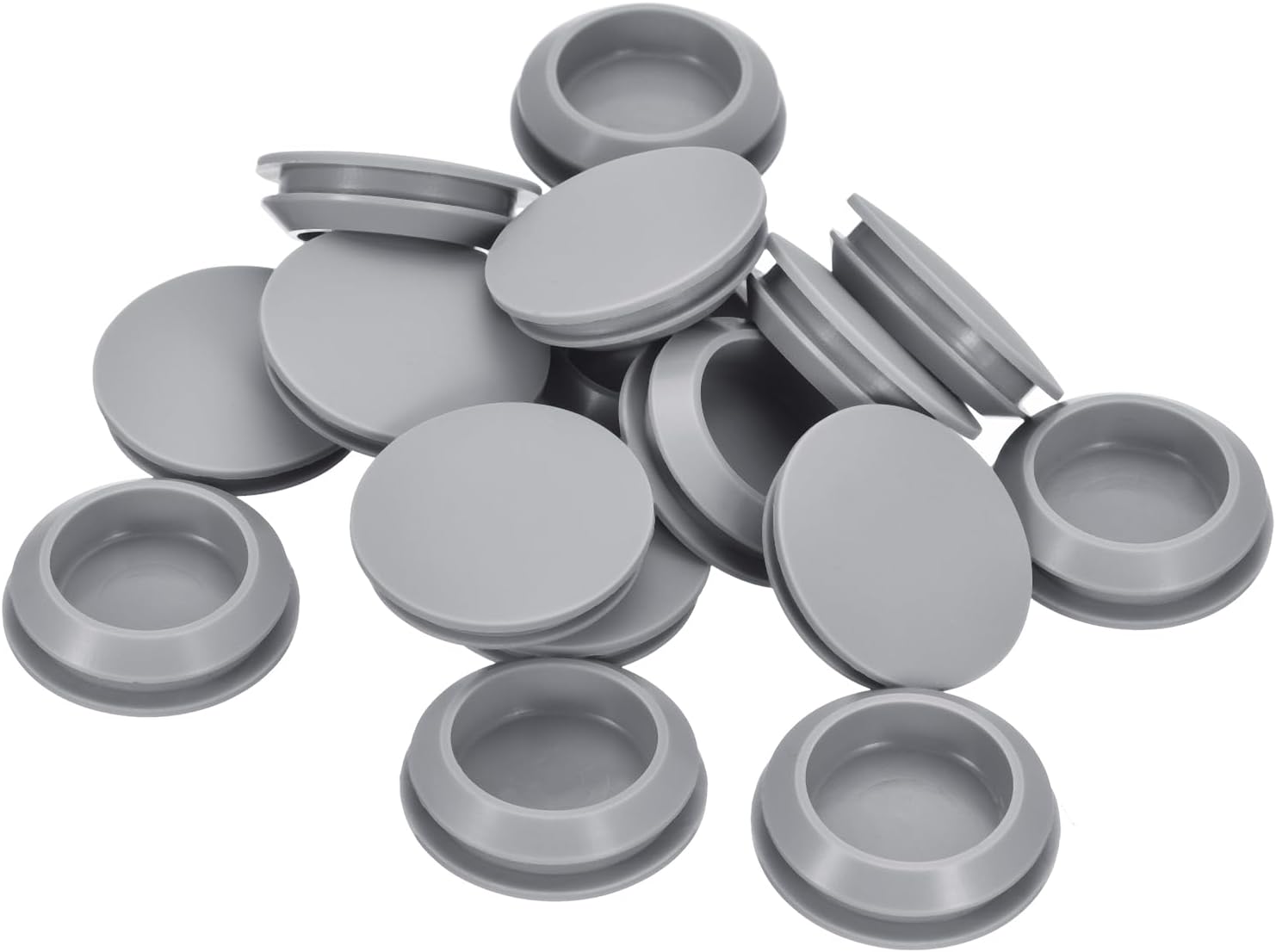 Amazon.com: uxcell 16Pcs Silicone Plugs, Rubber Round Snap in Locking ...