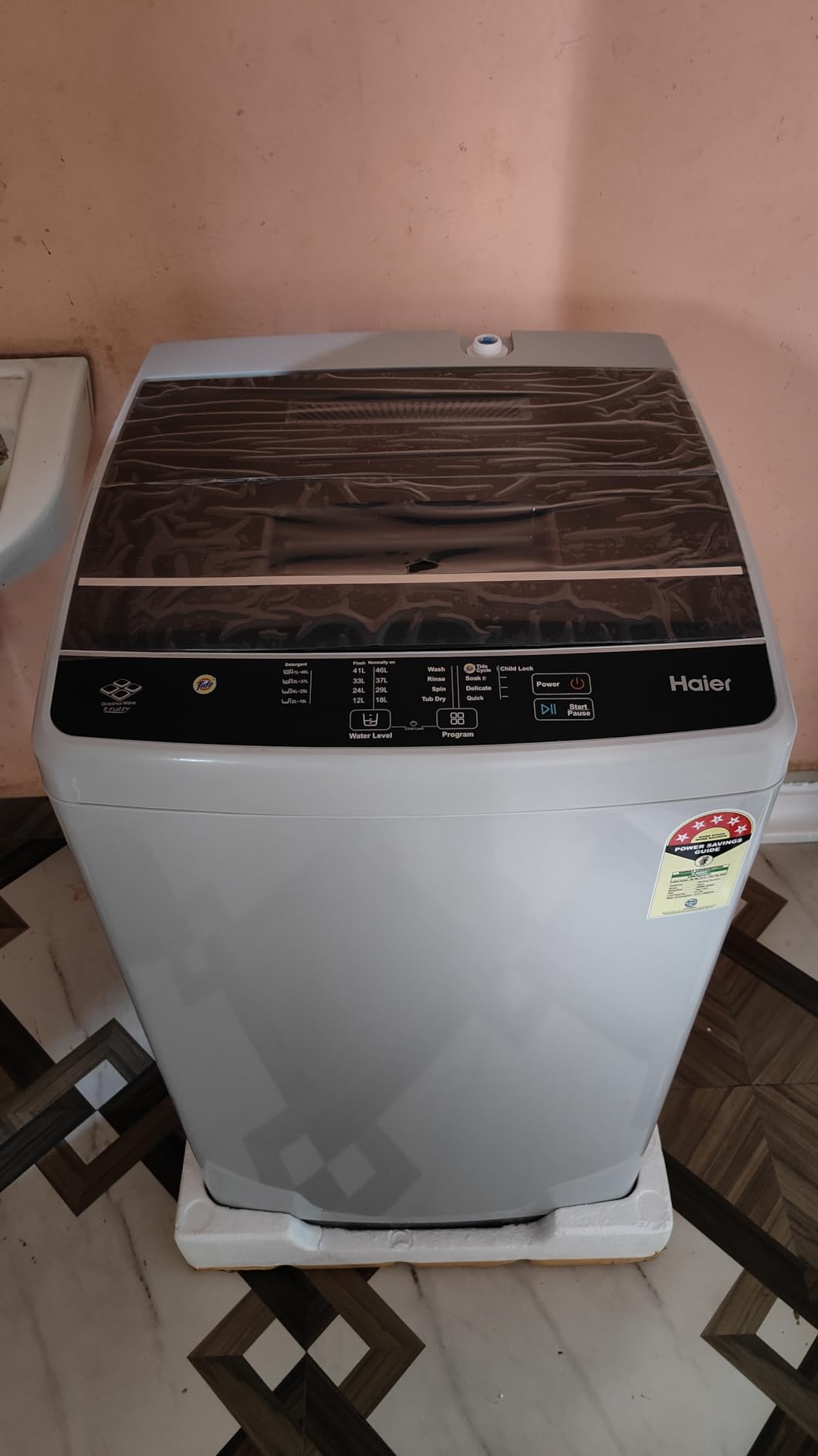 Haier 7 Kg 5 star Fully Automatic Top Loading Washing Machine HWM70-AE ...
