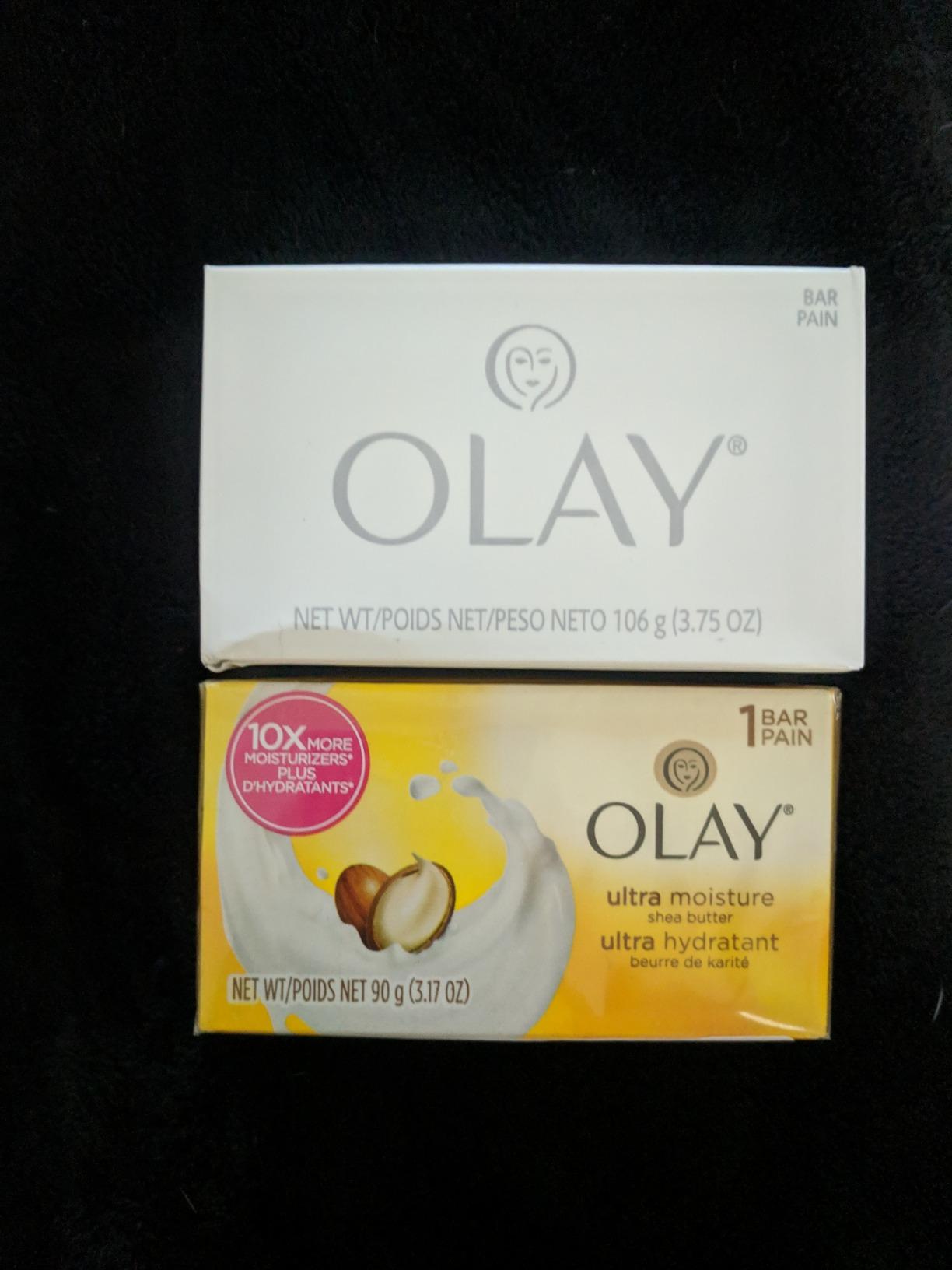 Amazon.com : Olay Ultra Moisture Beauty Bar Soap with Shea Butter - 3 ...